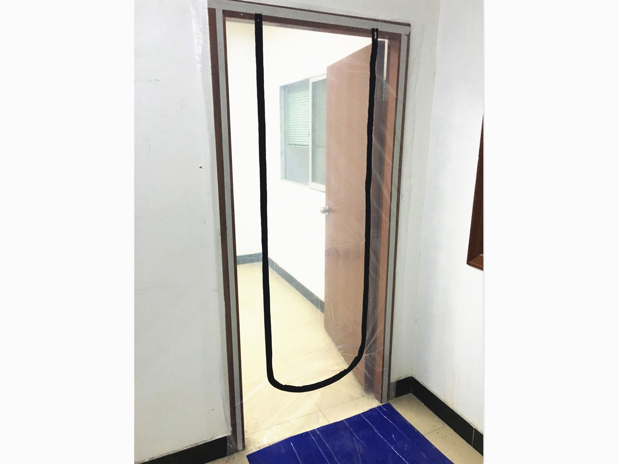 Zipper Door Staubschutztür