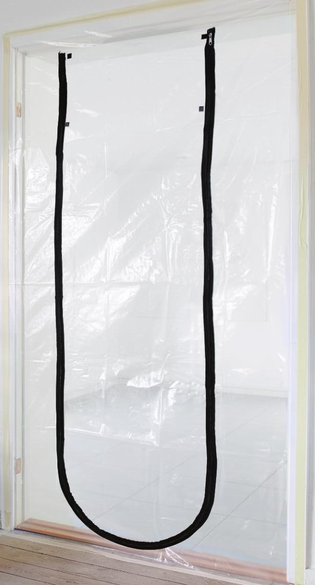 Zipper Door I Staubschutztür